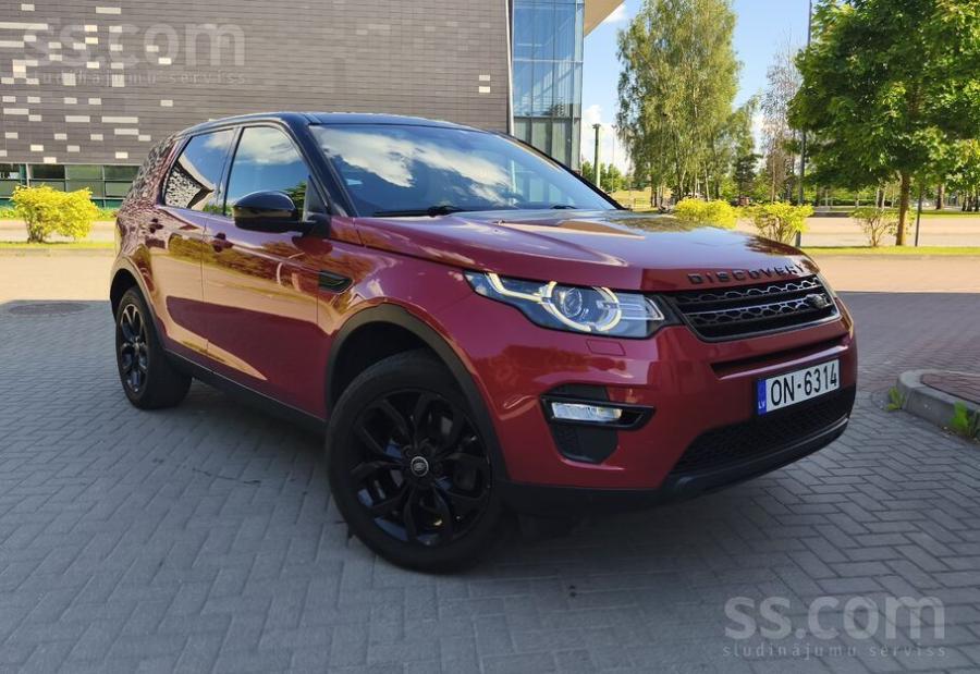 Красный Ленд Ровер Discovery Sport 2015 в Елгава, объемом двигателя 2.00 л и пробегом 0 тыс. км за 11990 €, фото 5 на AUTOMOTO.COM.LV