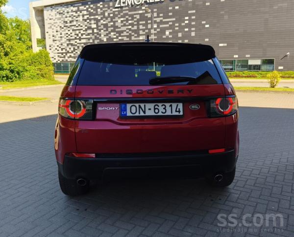 Красный Ленд Ровер Discovery Sport 2015 в Елгава, объемом двигателя 2.00 л и пробегом 0 тыс. км за 11990 €, фото 6 на AUTOMOTO.COM.LV