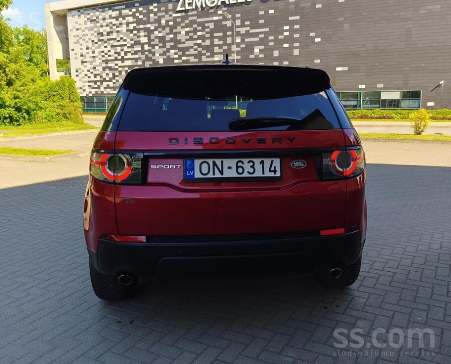 Красный Ленд Ровер Discovery Sport 2015 в Елгава, объемом двигателя 2.00 л и пробегом 0 тыс. км за 11990 €, фото 7 на AUTOMOTO.COM.LV