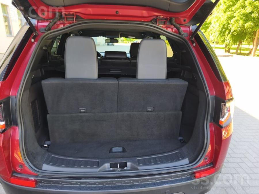 Красный Ленд Ровер Discovery Sport 2015 в Елгава, объемом двигателя 2.00 л и пробегом 0 тыс. км за 11990 €, фото 22 на AUTOMOTO.COM.LV