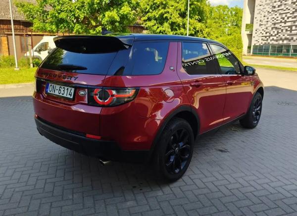 Sarkans Land Rover Discovery Sport 2015 Jelgava, ar dzinēja tilpumu 2.00 L un nobraukumu 183 tūkst. km par 10990 €, foto 3 vietnē AUTOMOTO.COM.LV
