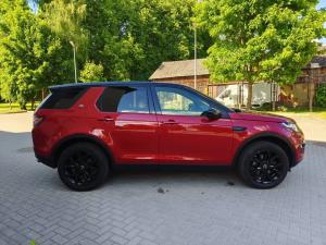 Red Land Rover Discovery Sport 2015 in Jelgava, with an engine capacity of 2.00 L and mileage of 183 thousand km for 10990 €, photo 8 on AUTOMOTO.COM.LV