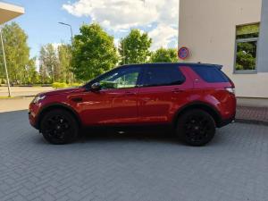 Red Land Rover Discovery Sport 2015 in Jelgava, with an engine capacity of 2.00 L and mileage of 183 thousand km for 10990 €, photo 9 on AUTOMOTO.COM.LV