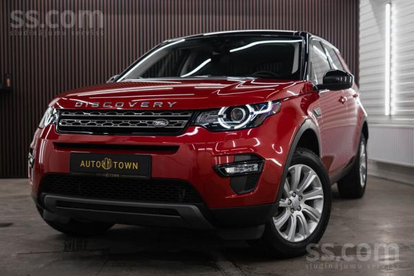 Красный Ленд Ровер Discovery Sport 2016 в Рига, объемом двигателя 2.00 л и пробегом 164 тыс. км за 13990 €, фото 1 на AUTOMOTO.COM.LV