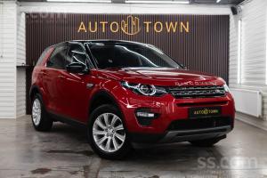 Red Land Rover Discovery Sport 2016 in Riga, with an engine capacity of 2.00 L and mileage of 164 thousand km for 13990 €, photo 4 on AUTOMOTO.COM.LV