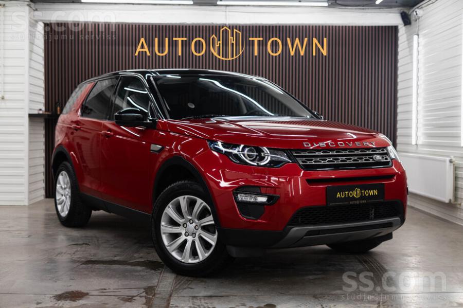 Red Land Rover Discovery Sport 2016 in Riga, with an engine capacity of 2.00 L and mileage of 164 thousand km for 13990 €, photo 4 on AUTOMOTO.COM.LV