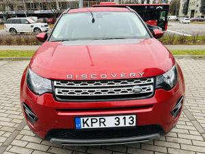 Sarkans Land Rover Discovery Sport 2016 Viļņa, ar dzinēja tilpumu 2.00 L un nobraukumu 60 tūkst. km par 11000 €, foto 2 vietnē AUTOMOTO.COM.LV