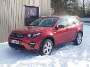 Красный Ленд Ровер Discovery Sport 2016 в Таураге, объемом двигателя 2.00 л и пробегом 142 тыс. км за 7900 €, фото  на AUTOMOTO.COM.LV