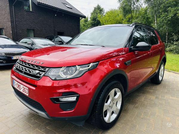Красный Ленд Ровер Discovery Sport 2016 в Каунас, объемом двигателя 2.00 л и пробегом 200 тыс. км за 7850 €, фото 3 на AUTOMOTO.COM.LV