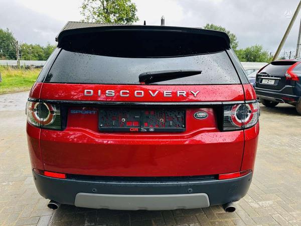 Красный Ленд Ровер Discovery Sport 2016 в Каунас, объемом двигателя 2.00 л и пробегом 200 тыс. км за 7850 €, фото 5 на AUTOMOTO.COM.LV