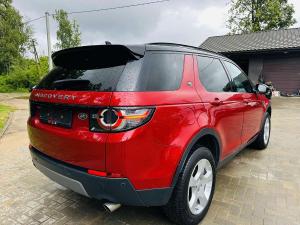 Красный Ленд Ровер Discovery Sport 2016 в Каунас, объемом двигателя 2.00 л и пробегом 200 тыс. км за 7850 €, фото 7 на AUTOMOTO.COM.LV