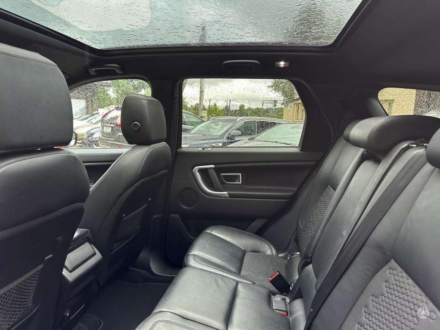 Красный Ленд Ровер Discovery Sport 2016 в Каунас, объемом двигателя 2.00 л и пробегом 200 тыс. км за 7850 €, фото 21 на AUTOMOTO.COM.LV