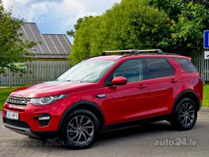 Red Land Rover Discovery Sport 2016 in Tallinn, with an engine capacity of 2.00 L and mileage of 124 thousand km for 10990 €, photo  on AUTOMOTO.COM.LV