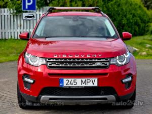 Red Land Rover Discovery Sport 2016 in Tallinn, with an engine capacity of 2.00 L and mileage of 124 thousand km for 10990 €, photo 3 on AUTOMOTO.COM.LV