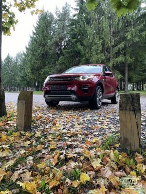 Красный Ленд Ровер Discovery Sport 2016 в Клайпеда, объемом двигателя 2.00 л и пробегом 139 тыс. км за 14965 €, фото  на AUTOMOTO.COM.LV
