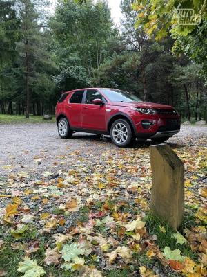 Красный Ленд Ровер Discovery Sport 2016 в Клайпеда, объемом двигателя 2.00 л и пробегом 139 тыс. км за 14965 €, фото 5 на AUTOMOTO.COM.LV