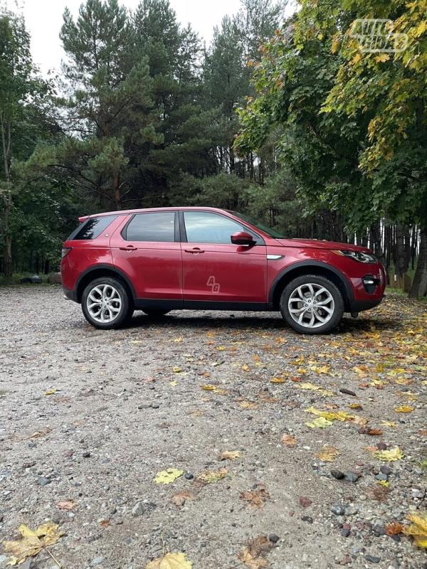Red Land Rover Discovery Sport 2016 in Klaipeda, with an engine capacity of 2.00 L and mileage of 139 thousand km for 14965 €, photo 6 on AUTOMOTO.COM.LV