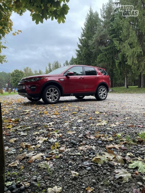Red Land Rover Discovery Sport 2016 in Klaipeda, with an engine capacity of 2.00 L and mileage of 139 thousand km for 14965 €, photo 11 on AUTOMOTO.COM.LV
