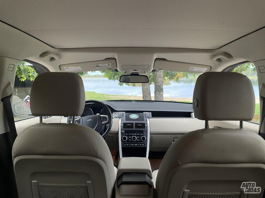 Красный Ленд Ровер Discovery Sport 2016 в Клайпеда, объемом двигателя 2.00 л и пробегом 139 тыс. км за 14965 €, фото 18 на AUTOMOTO.COM.LV