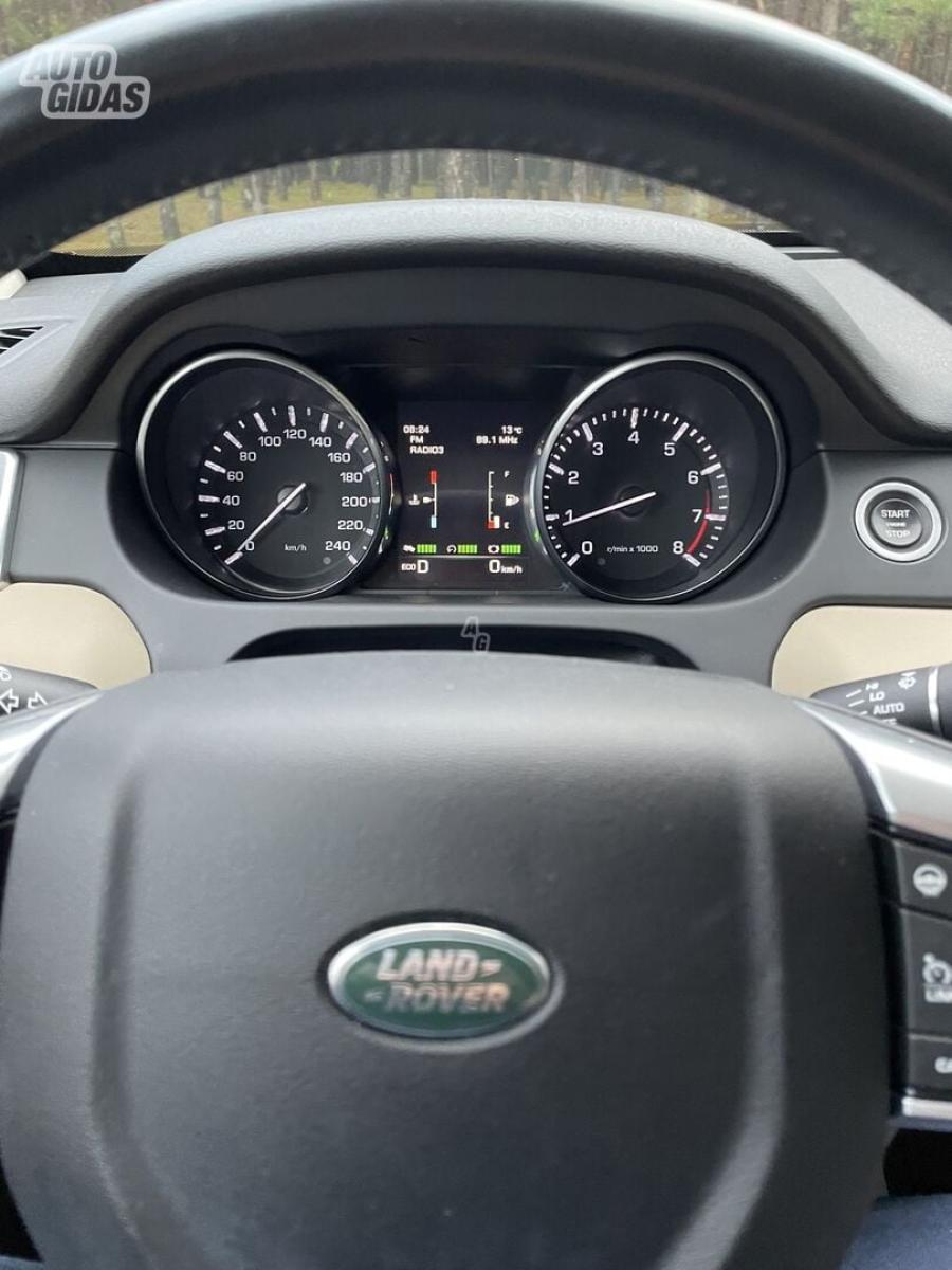 Красный Ленд Ровер Discovery Sport 2016 в Клайпеда, объемом двигателя 2.00 л и пробегом 139 тыс. км за 14965 €, фото 19 на AUTOMOTO.COM.LV