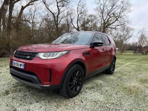 Sarkans Land Rover Discovery Sport 2017 Šauļi, ar dzinēja tilpumu 3.00 L un nobraukumu 182 tūkst. km par 14800 €, foto  vietnē AUTOMOTO.COM.LV