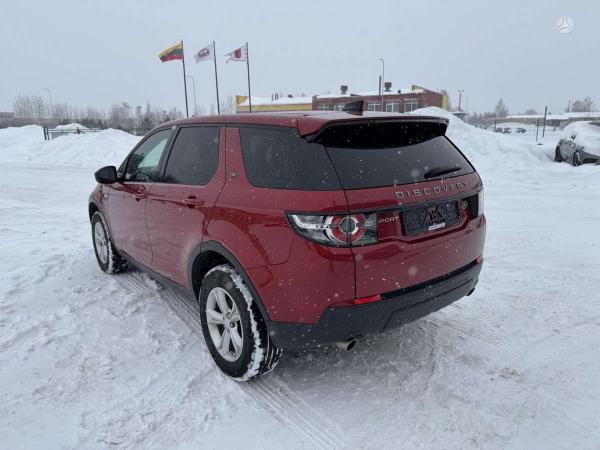Red Land Rover Discovery Sport 2017 in Telschi, with an engine capacity of 2.00 L and mileage of 131 thousand km for 8999 €, photo 4 on AUTOMOTO.COM.LV