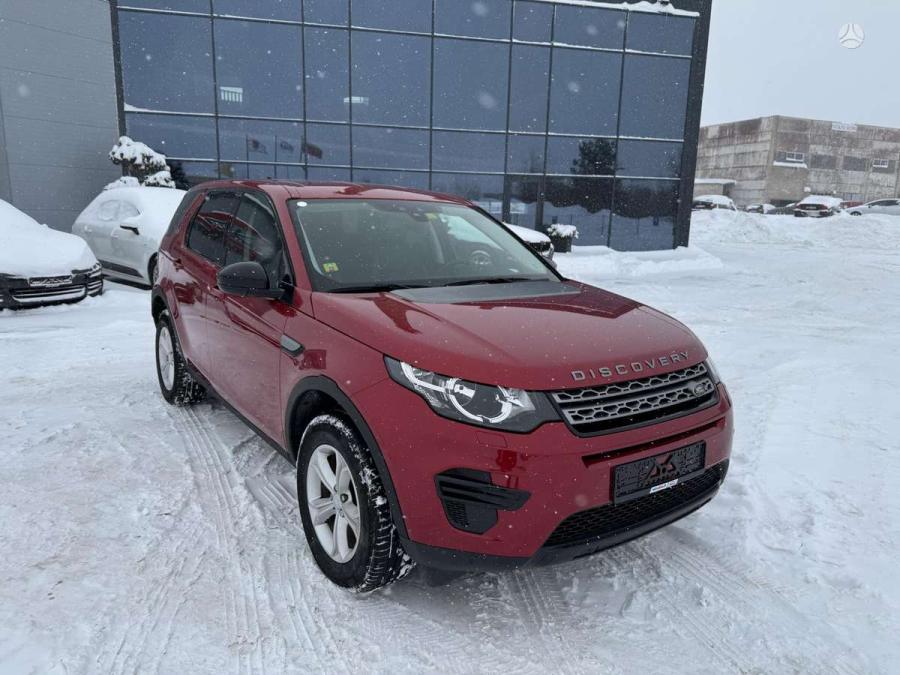 Красный Ленд Ровер Discovery Sport 2017 в Тельшяй, объемом двигателя 2.00 л и пробегом 131 тыс. км за 8999 €, фото 8 на AUTOMOTO.COM.LV
