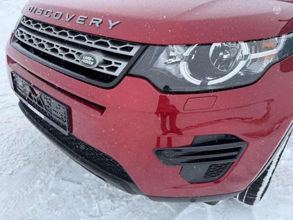 Red Land Rover Discovery Sport 2017 in Telschi, with an engine capacity of 2.00 L and mileage of 131 thousand km for 8999 €, photo 9 on AUTOMOTO.COM.LV