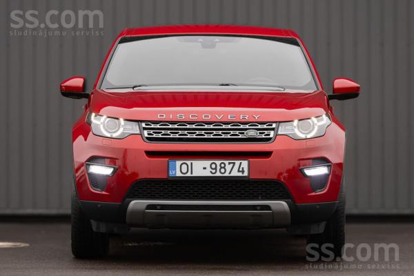 Sarkans Land Rover Discovery Sport 2017 Jelgava, ar dzinēja tilpumu 2.00 L un nobraukumu 0 tūkst. km par 12450 €, foto 2 vietnē AUTOMOTO.COM.LV
