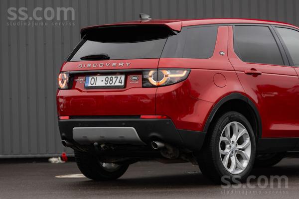 Sarkans Land Rover Discovery Sport 2017 Jelgava, ar dzinēja tilpumu 2.00 L un nobraukumu 0 tūkst. km par 12450 €, foto 7 vietnē AUTOMOTO.COM.LV