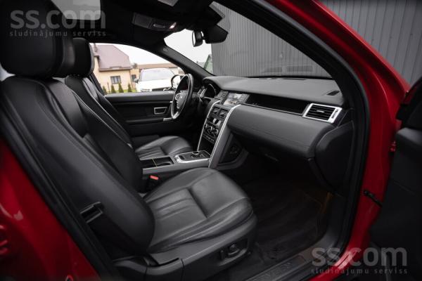 Sarkans Land Rover Discovery Sport 2017 Jelgava, ar dzinēja tilpumu 2.00 L un nobraukumu 0 tūkst. km par 12450 €, foto 8 vietnē AUTOMOTO.COM.LV