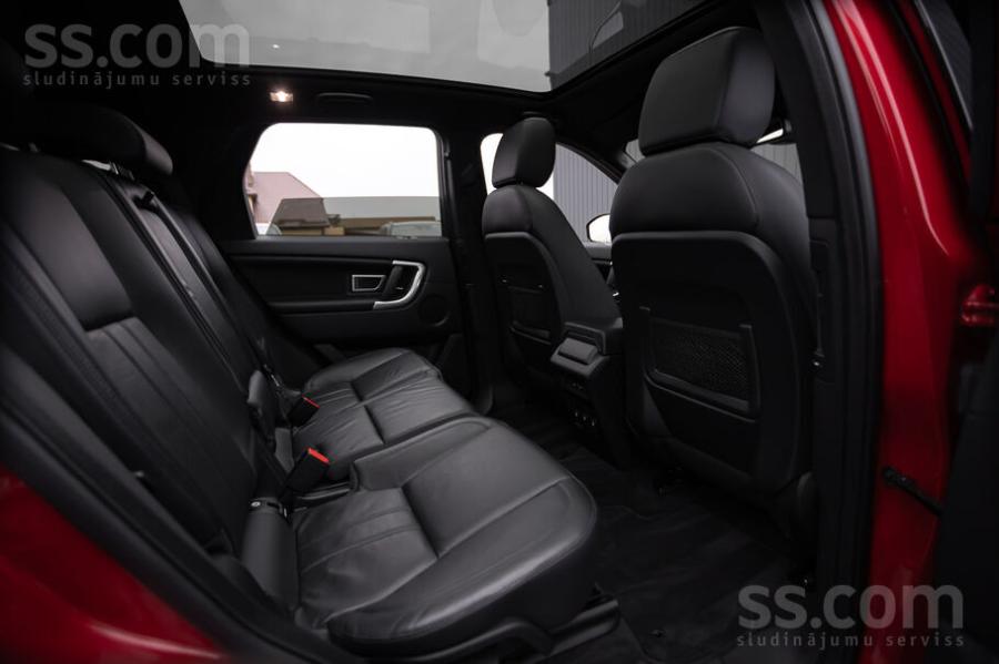 Sarkans Land Rover Discovery Sport 2017 Jelgava, ar dzinēja tilpumu 2.00 L un nobraukumu 0 tūkst. km par 12450 €, foto 11 vietnē AUTOMOTO.COM.LV