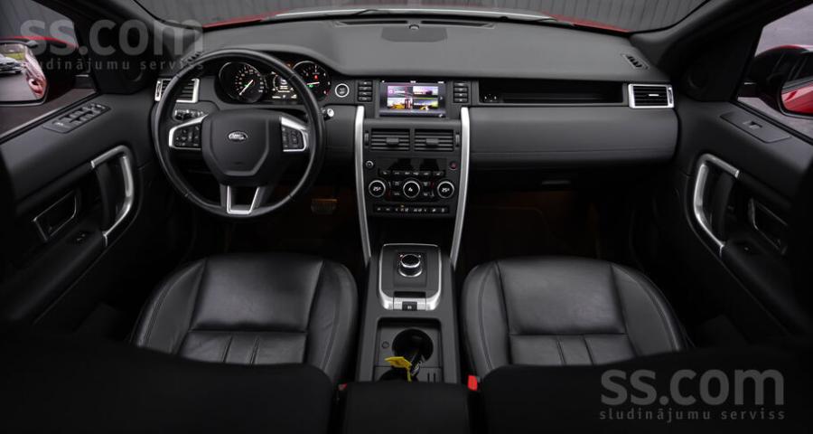 Sarkans Land Rover Discovery Sport 2017 Jelgava, ar dzinēja tilpumu 2.00 L un nobraukumu 0 tūkst. km par 12450 €, foto 14 vietnē AUTOMOTO.COM.LV