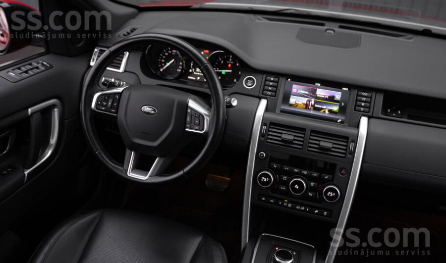 Sarkans Land Rover Discovery Sport 2017 Jelgava, ar dzinēja tilpumu 2.00 L un nobraukumu 0 tūkst. km par 12450 €, foto 15 vietnē AUTOMOTO.COM.LV