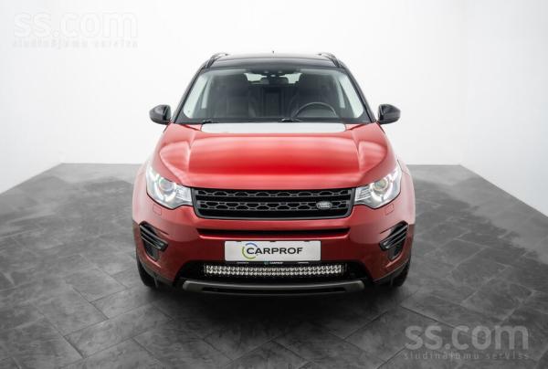 Sarkans Land Rover Discovery Sport 2017 Tallina, ar dzinēja tilpumu 2.00 L un nobraukumu 175 tūkst. km par 11999 €, foto 2 vietnē AUTOMOTO.COM.LV