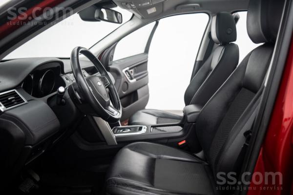 Sarkans Land Rover Discovery Sport 2017 Tallina, ar dzinēja tilpumu 2.00 L un nobraukumu 175 tūkst. km par 11999 €, foto 7 vietnē AUTOMOTO.COM.LV