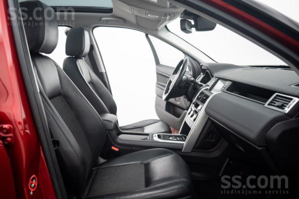 Sarkans Land Rover Discovery Sport 2017 Tallina, ar dzinēja tilpumu 2.00 L un nobraukumu 175 tūkst. km par 11999 €, foto 10 vietnē AUTOMOTO.COM.LV