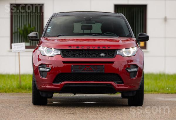 Sarkans Land Rover Discovery Sport 2017 Jelgava, ar dzinēja tilpumu 2.00 L un nobraukumu 181 tūkst. km par 13900 €, foto 2 vietnē AUTOMOTO.COM.LV