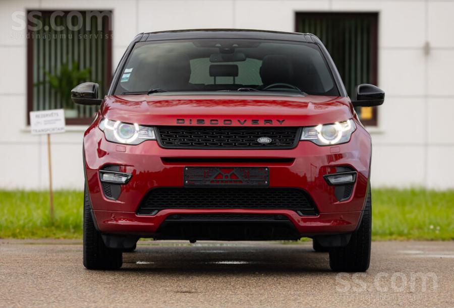 Sarkans Land Rover Discovery Sport 2017 Jelgava, ar dzinēja tilpumu 2.00 L un nobraukumu 181 tūkst. km par 13900 €, foto 3 vietnē AUTOMOTO.COM.LV