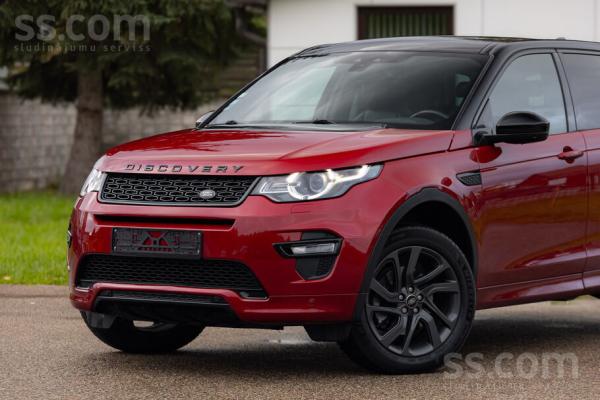 Sarkans Land Rover Discovery Sport 2017 Jelgava, ar dzinēja tilpumu 2.00 L un nobraukumu 181 tūkst. km par 13900 €, foto 3 vietnē AUTOMOTO.COM.LV