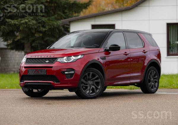 Sarkans Land Rover Discovery Sport 2017 Jelgava, ar dzinēja tilpumu 2.00 L un nobraukumu 181 tūkst. km par 13900 €, foto 4 vietnē AUTOMOTO.COM.LV
