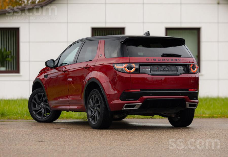 Sarkans Land Rover Discovery Sport 2017 Jelgava, ar dzinēja tilpumu 2.00 L un nobraukumu 181 tūkst. km par 13900 €, foto 6 vietnē AUTOMOTO.COM.LV