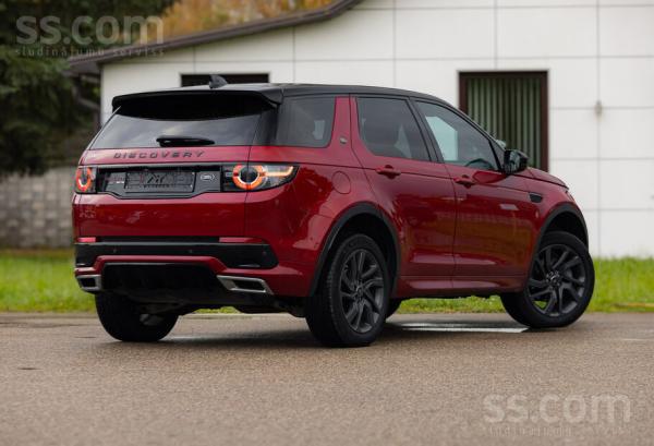 Sarkans Land Rover Discovery Sport 2017 Jelgava, ar dzinēja tilpumu 2.00 L un nobraukumu 181 tūkst. km par 13900 €, foto 7 vietnē AUTOMOTO.COM.LV
