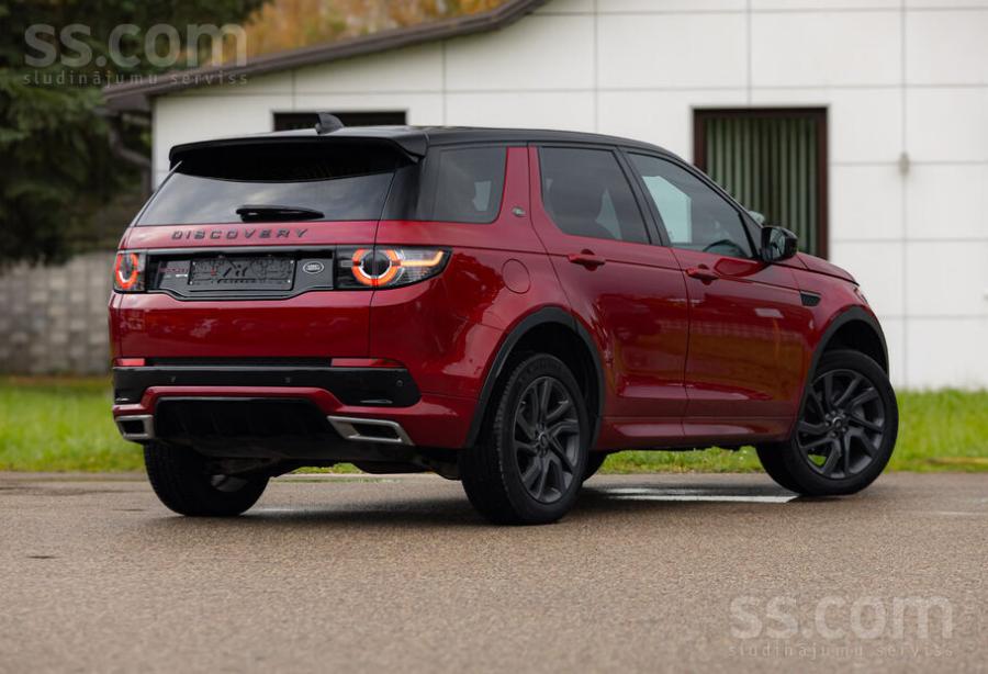 Sarkans Land Rover Discovery Sport 2017 Jelgava, ar dzinēja tilpumu 2.00 L un nobraukumu 181 tūkst. km par 13900 €, foto 8 vietnē AUTOMOTO.COM.LV