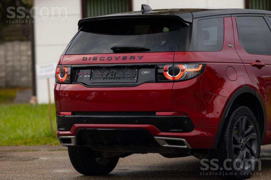 Sarkans Land Rover Discovery Sport 2017 Jelgava, ar dzinēja tilpumu 2.00 L un nobraukumu 181 tūkst. km par 13900 €, foto 9 vietnē AUTOMOTO.COM.LV