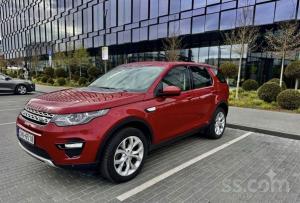 Sarkans Land Rover Discovery Sport 2017 Jelgava, ar dzinēja tilpumu 2.00 L un nobraukumu 197 tūkst. km par 13450 €, foto  vietnē AUTOMOTO.COM.LV