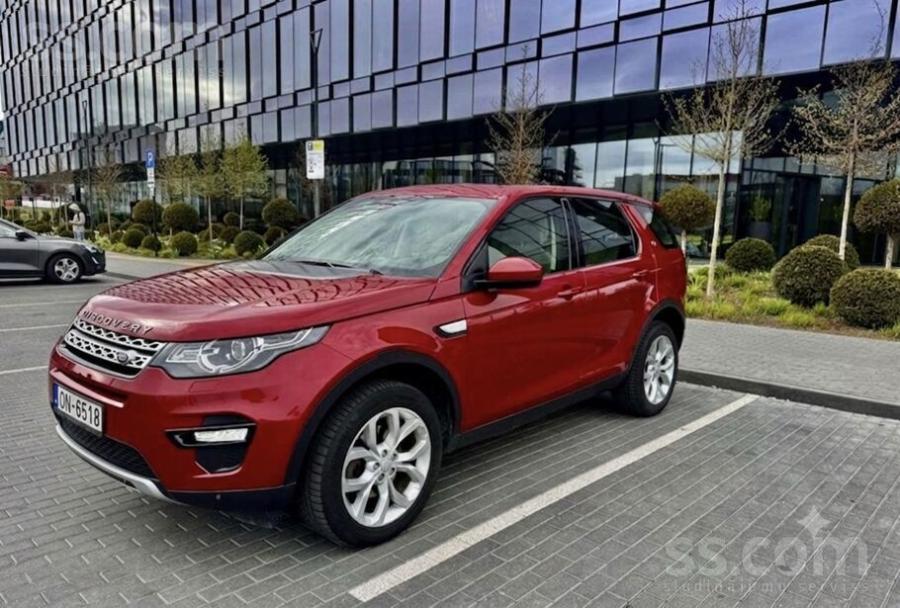 Красный Ленд Ровер Discovery Sport 2017 в Елгава, объемом двигателя 2.00 л и пробегом 197 тыс. км за 13450 €, фото 1 на AUTOMOTO.COM.LV