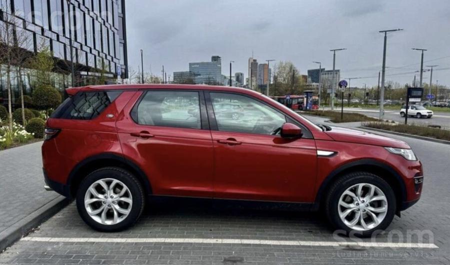 Красный Ленд Ровер Discovery Sport 2017 в Елгава, объемом двигателя 2.00 л и пробегом 197 тыс. км за 13450 €, фото 4 на AUTOMOTO.COM.LV