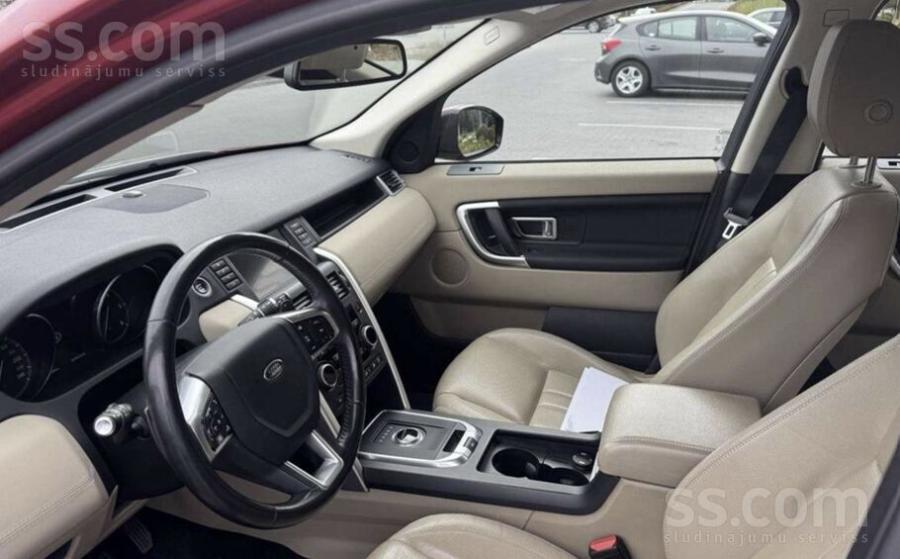 Красный Ленд Ровер Discovery Sport 2017 в Елгава, объемом двигателя 2.00 л и пробегом 197 тыс. км за 13450 €, фото 7 на AUTOMOTO.COM.LV