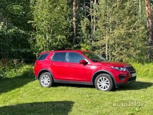Красный Ленд Ровер Discovery Sport 2017 в Таллин, объемом двигателя 2.00 л и пробегом 161 тыс. км за 12900 €, фото  на AUTOMOTO.COM.LV